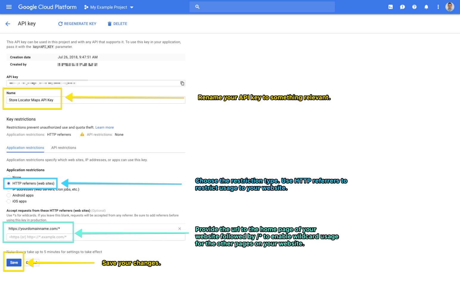 How To Create A New Google Maps API Key NVISION